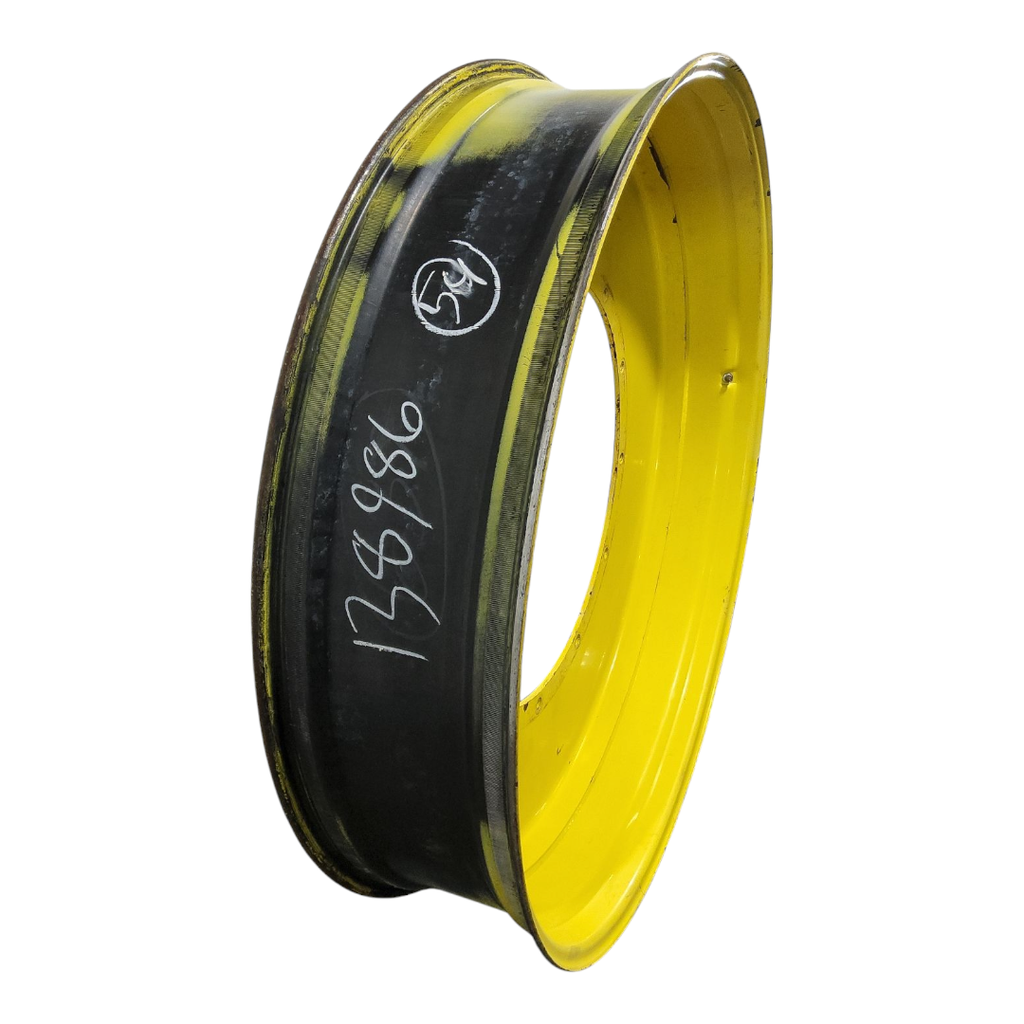 USED 12"W x 54"D, John Deere Yellow 12-Hole Stub Disc , -3.5" Offset for Sale | NTS Tire Supply